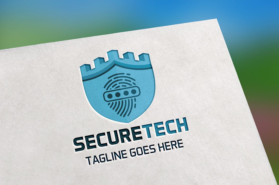 Securetech Logo Template #153746 - TemplateMonster