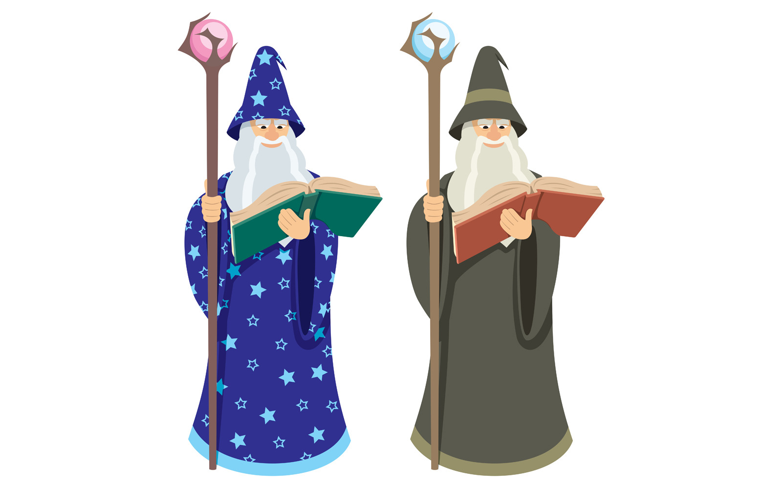 Wizard - Illustration #154422 - TemplateMonster