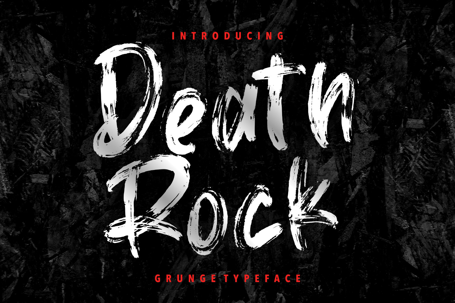 Death Rock Grunge Typeface Font #157847 - TemplateMonster