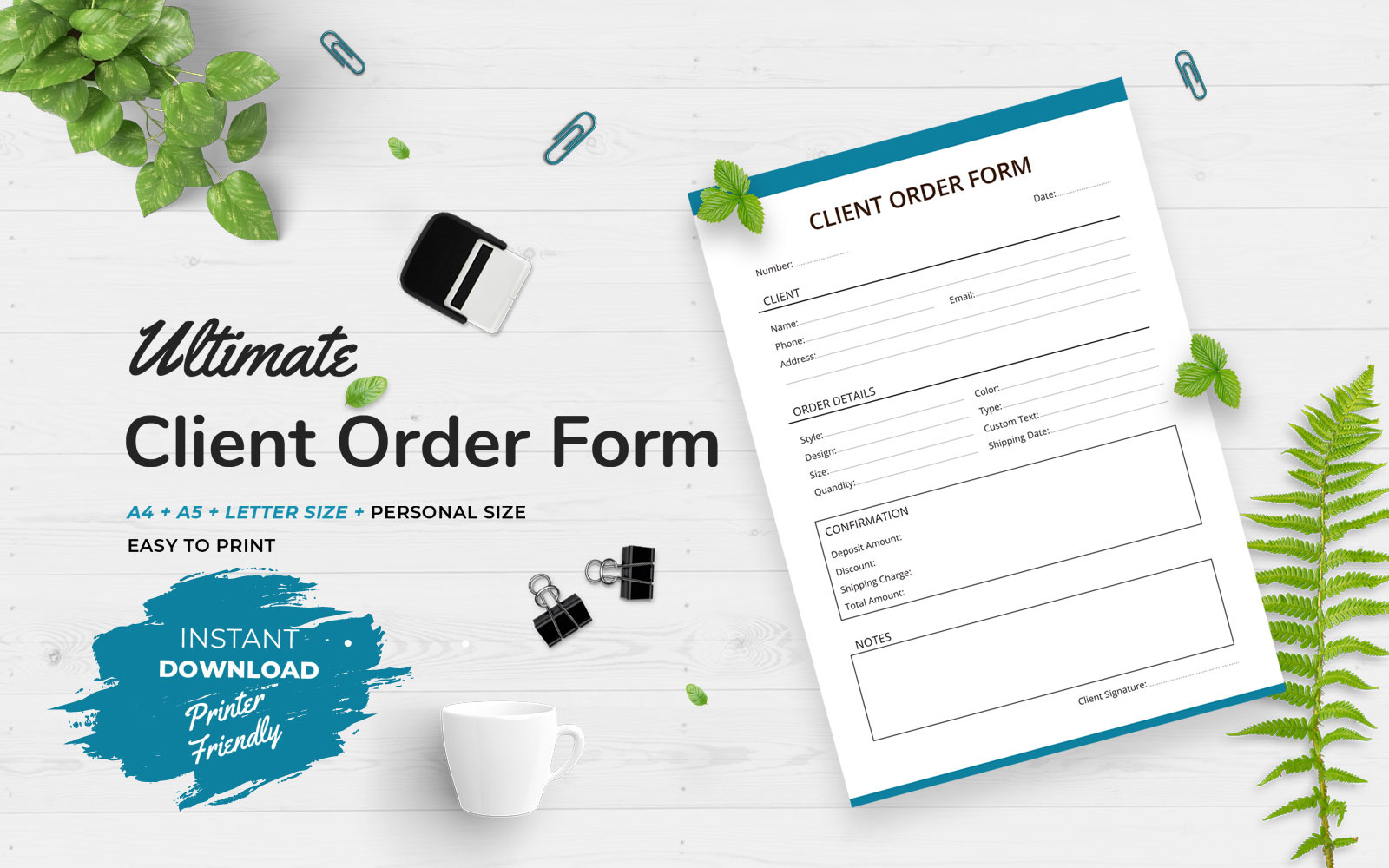 Client Order Planner #158461 - TemplateMonster