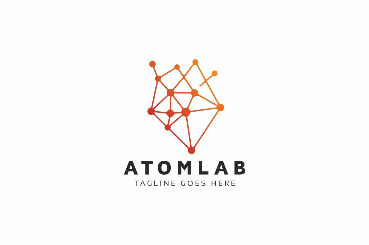 Atom Lab Logo Template #158699 - TemplateMonster