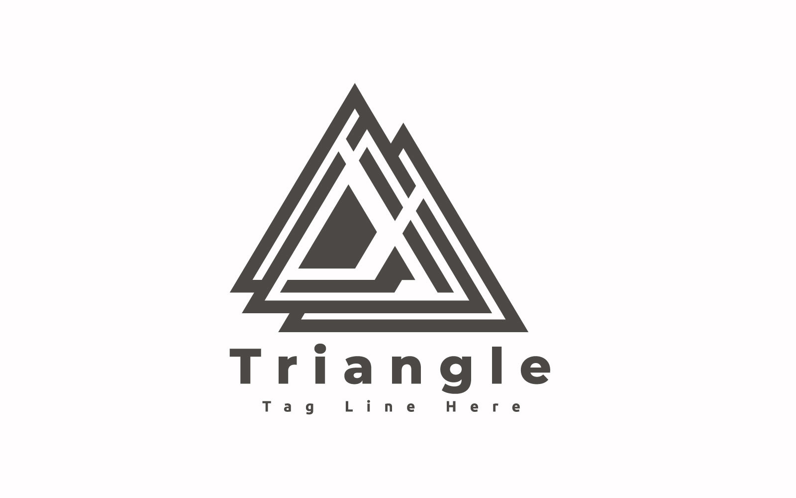 Triangle Logo Template #158737 - TemplateMonster