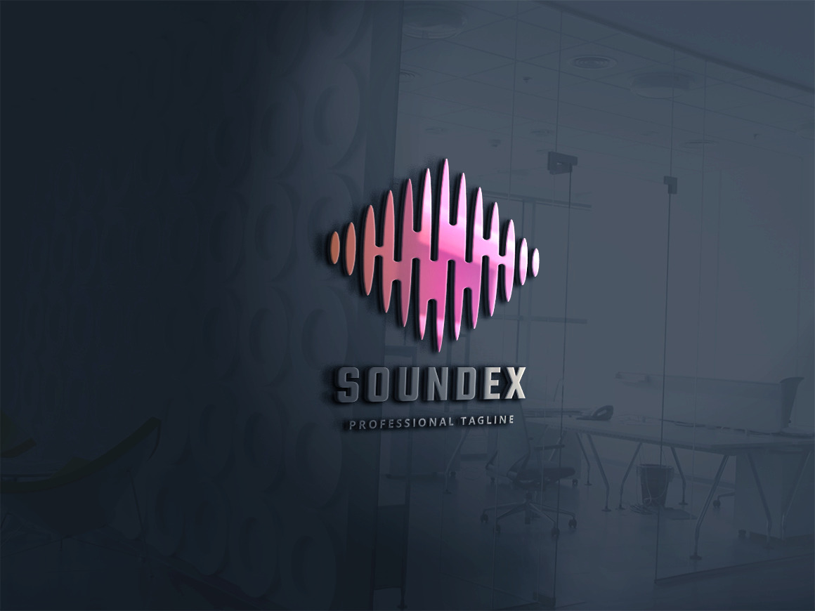 Soundex Logo Template #159938 - TemplateMonster