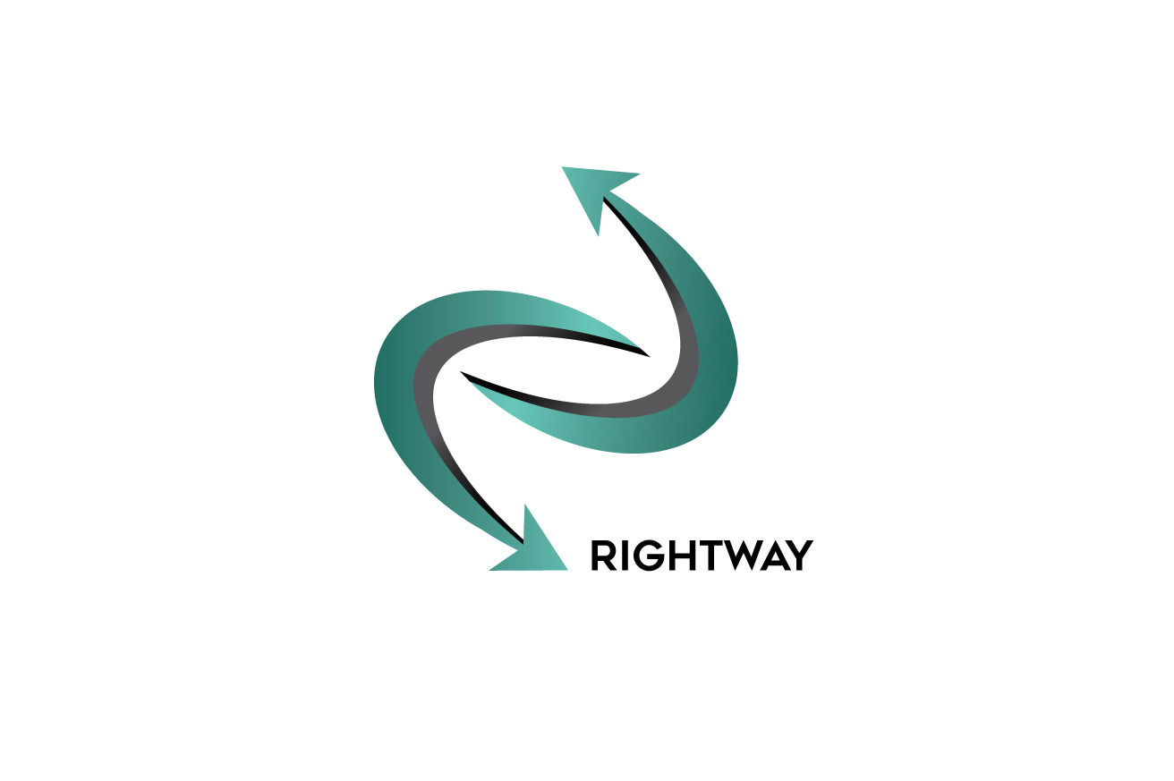 Rightway Logo Template #160280 - TemplateMonster