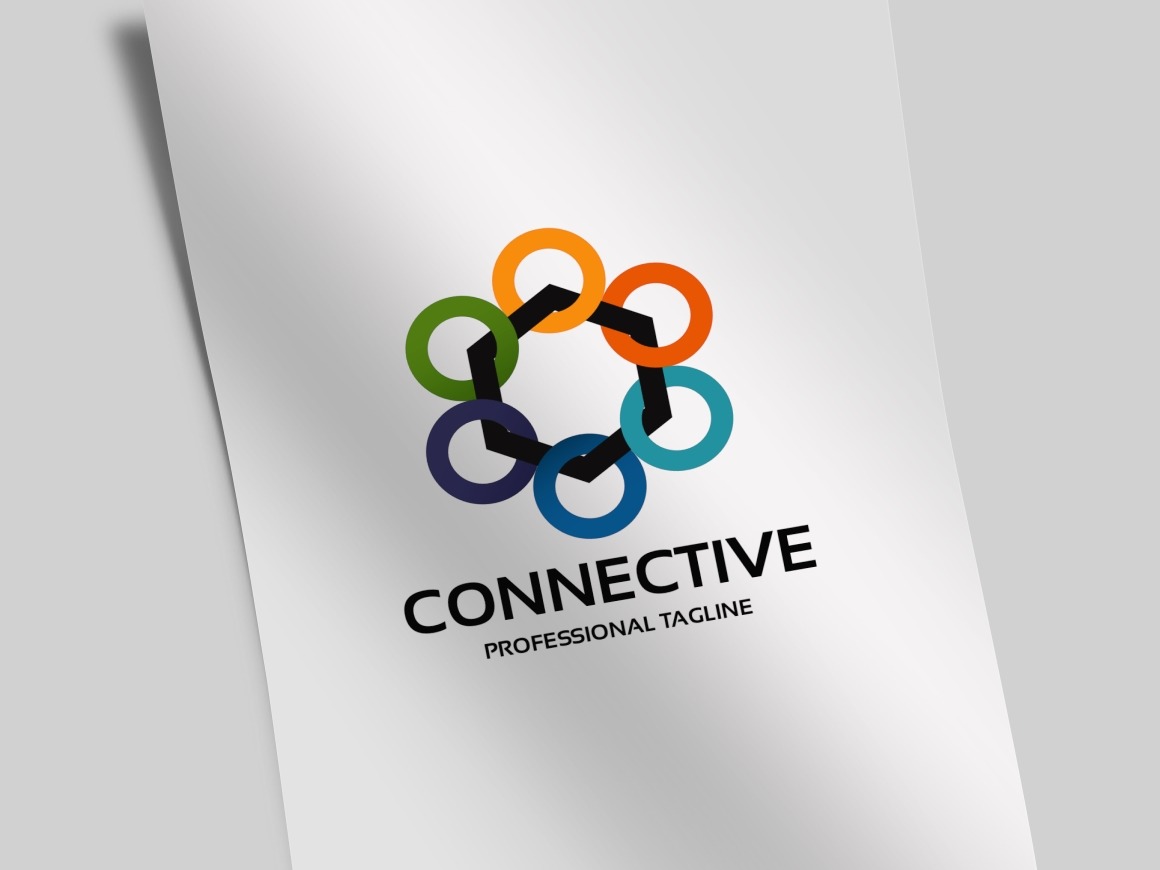 Connective Logo Template #160862 - TemplateMonster