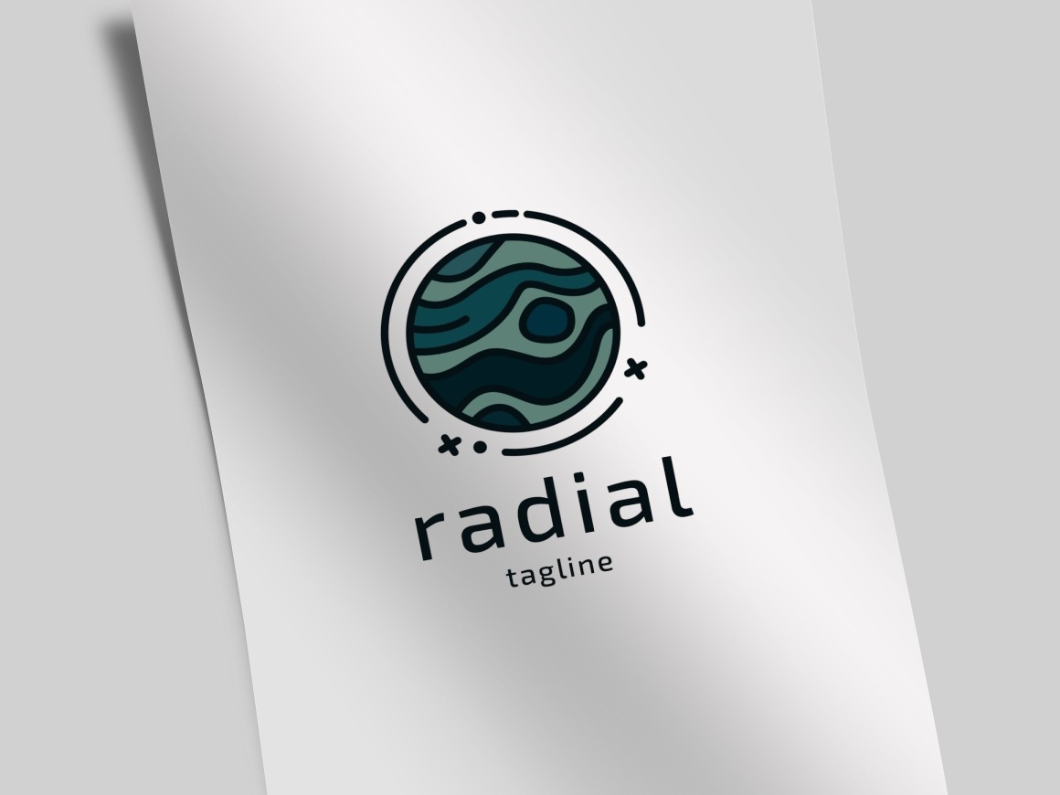 Radial Logo Template #160874 - TemplateMonster
