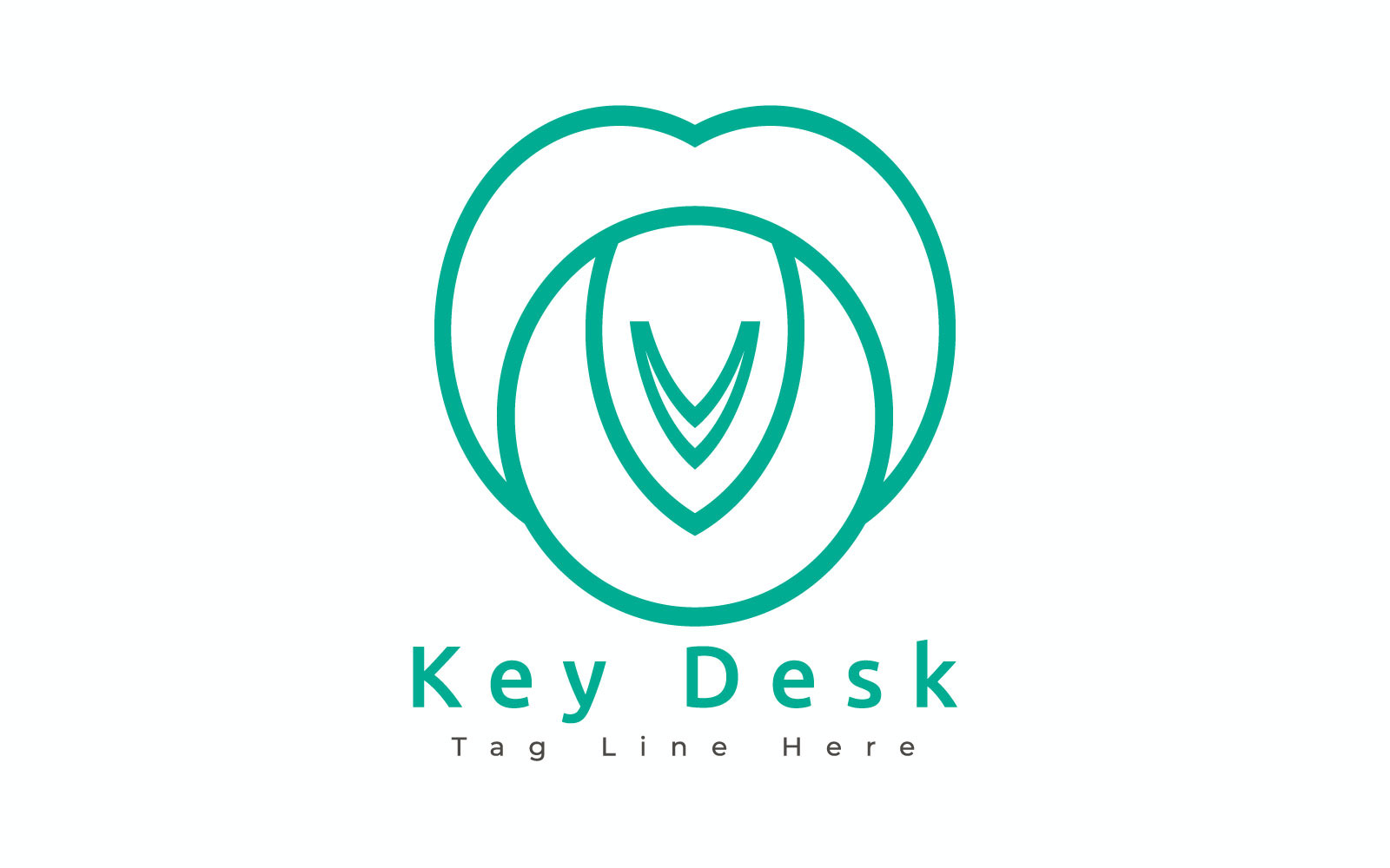 Key Desk Logo Template #161943 - TemplateMonster