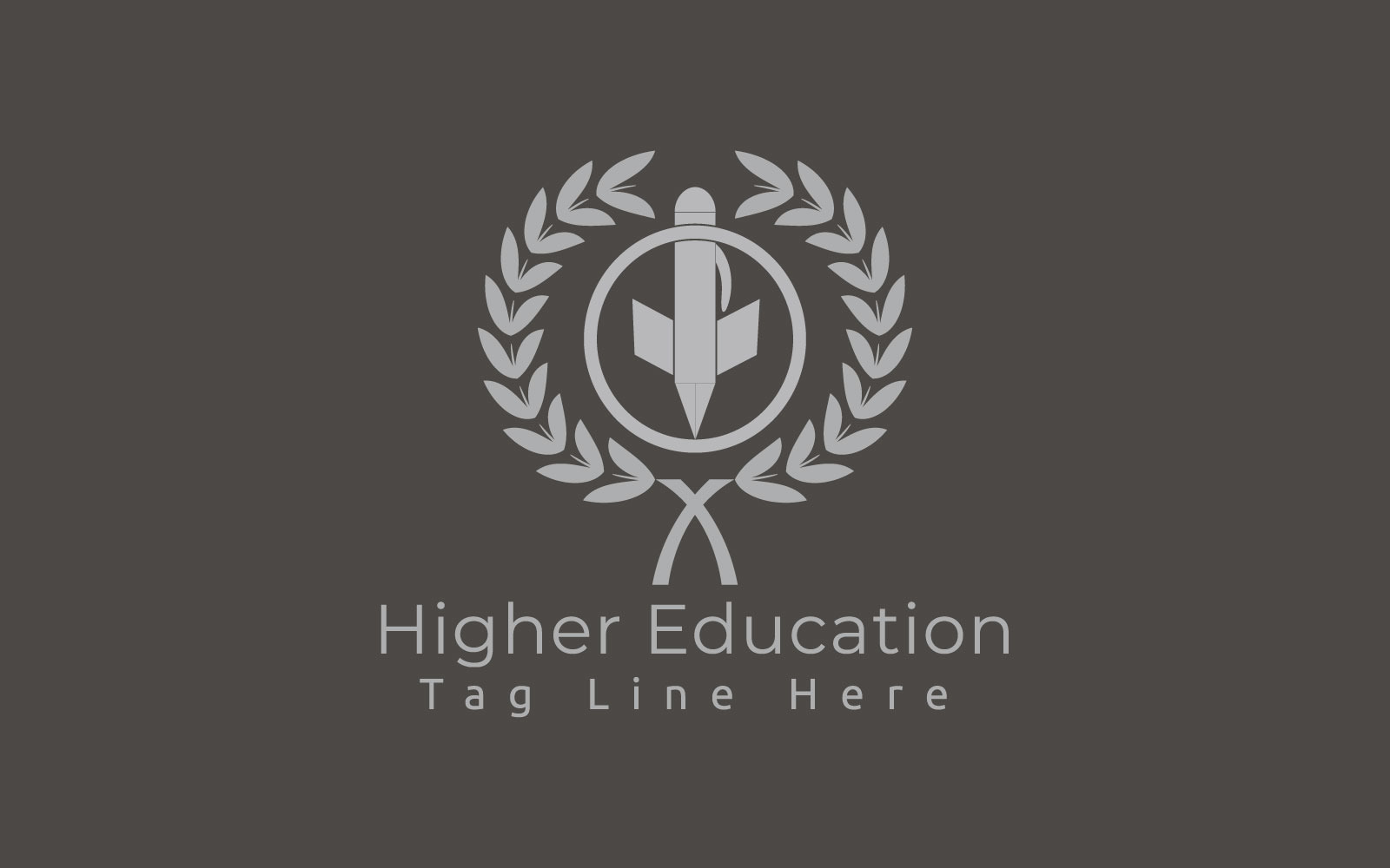 Higher Education Logo Template #167204 - TemplateMonster