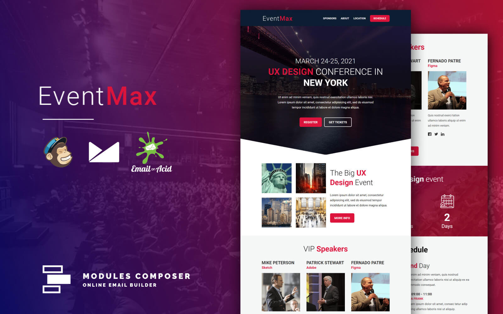 EventMax - Responsive Email for Events & Conferences with Online ...