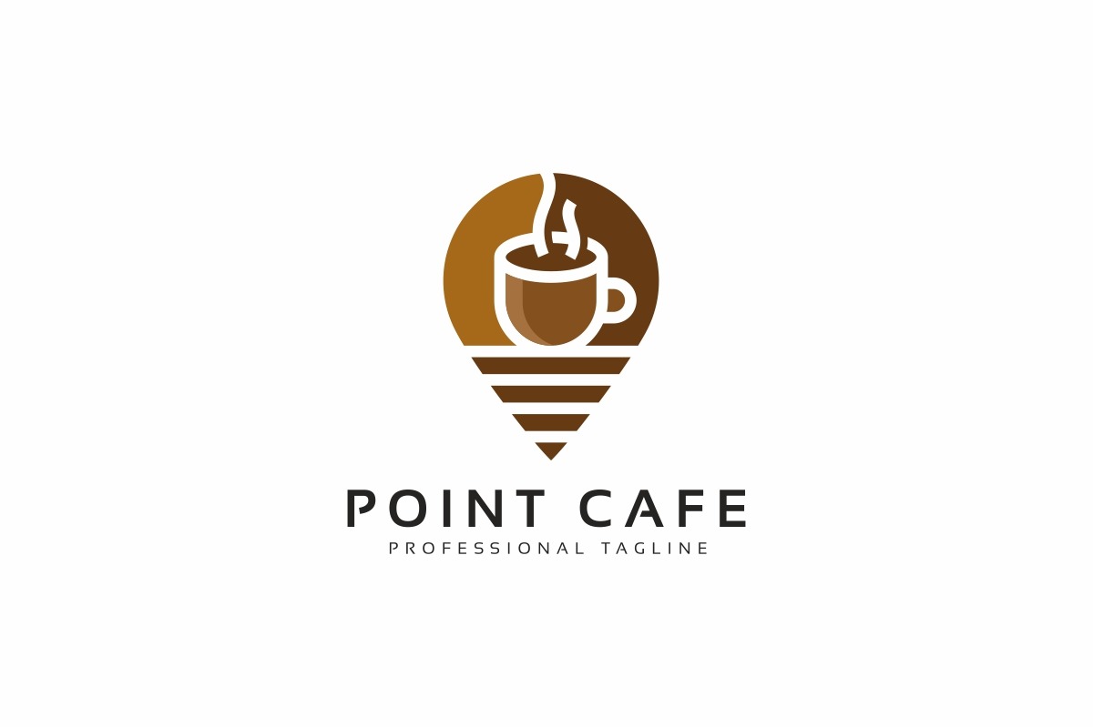 Cafe Point Logo #171531 - TemplateMonster