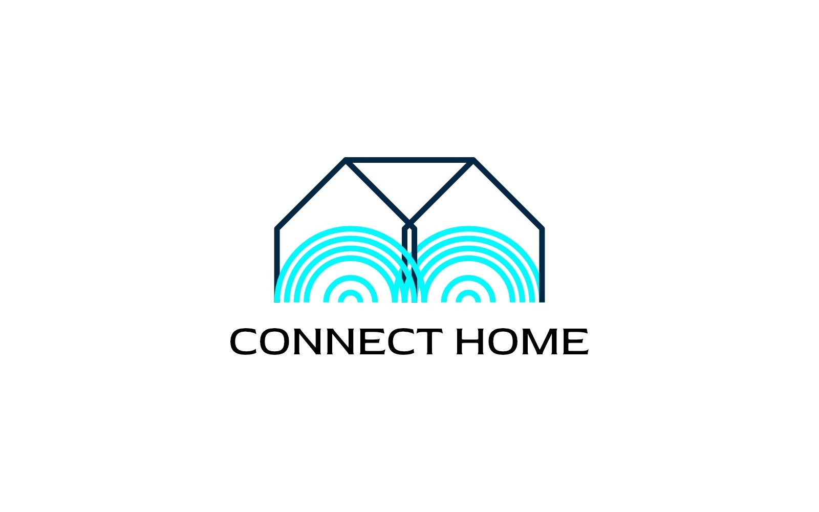 Connect Home Logo template #175398 - TemplateMonster