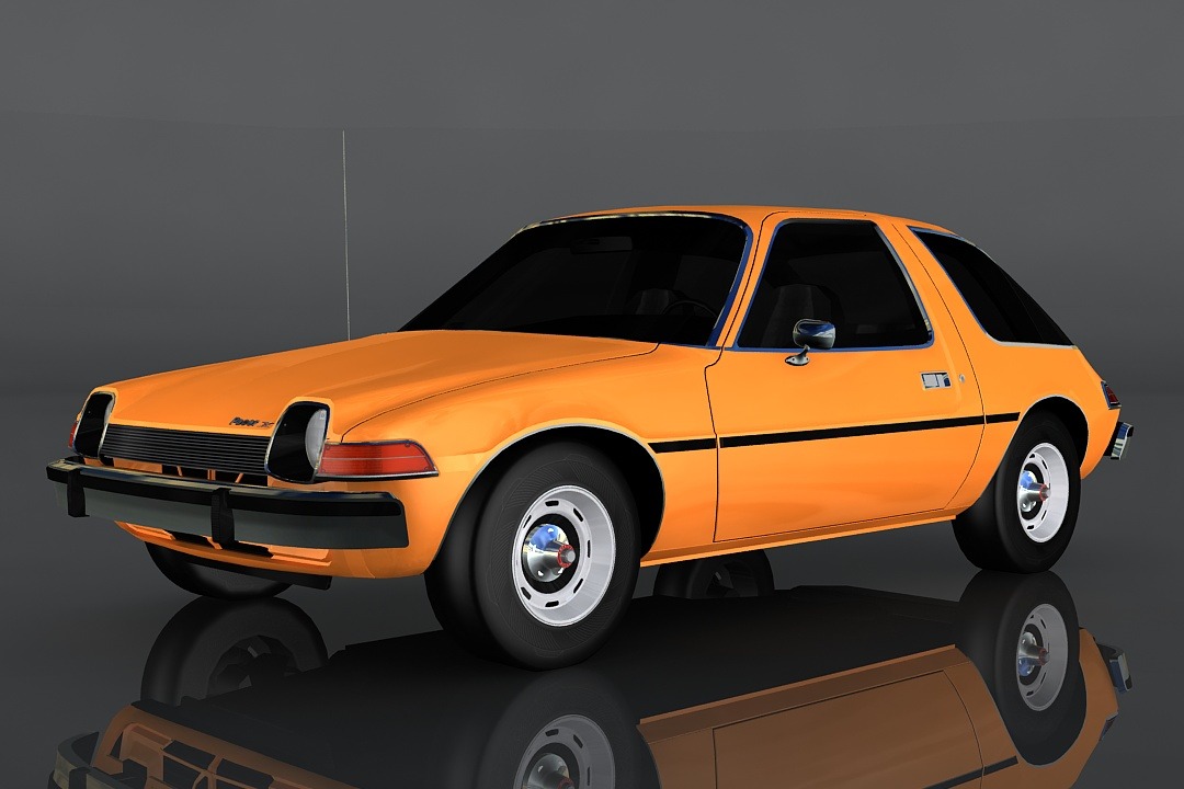 1977 AMC Pacer 3D Model #178151 - TemplateMonster