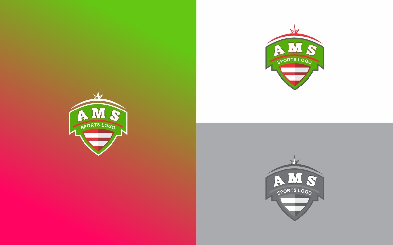 AMS Sport Logo symbol Design #179460 - TemplateMonster