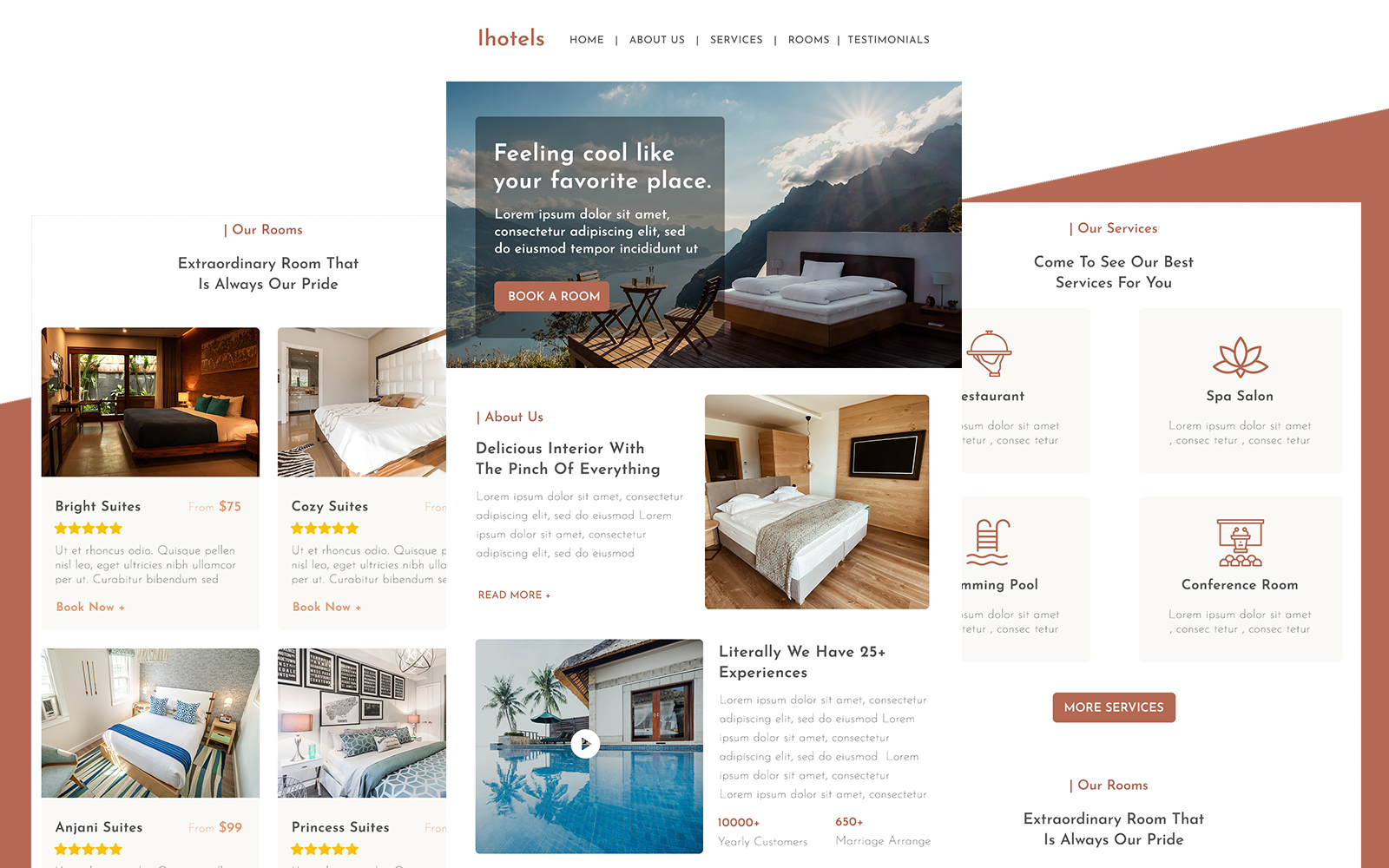 IHotels – Multipurpose Hotels Responsive Email Newsletter Template