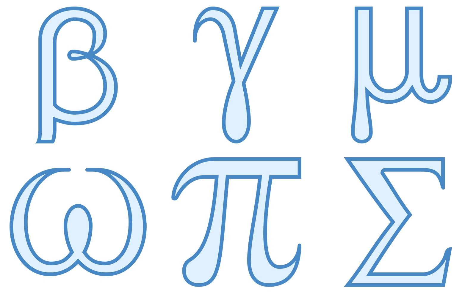 Alphabet Icon Pack in Blue UI Style #181989 - TemplateMonster