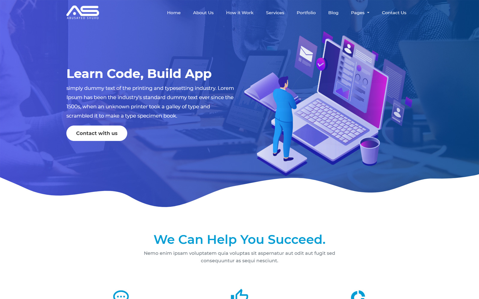 Abusayed | Multi Purpose Html5 Responsive One/Multi Page Business Template