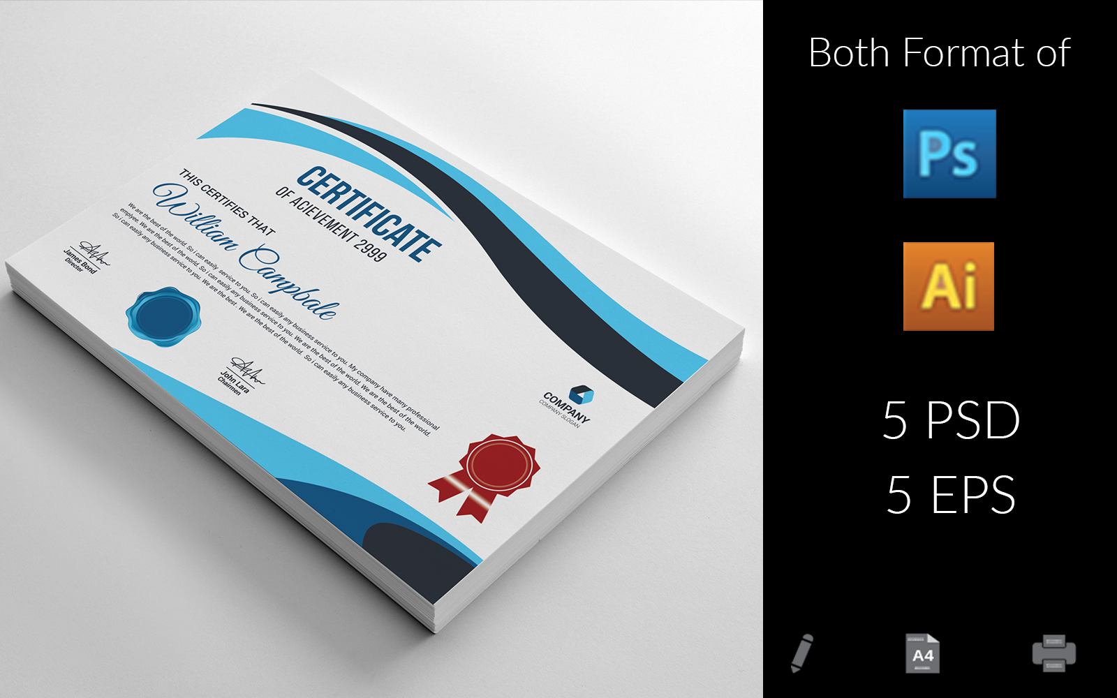 Diamond Certificate Template #184173 - TemplateMonster