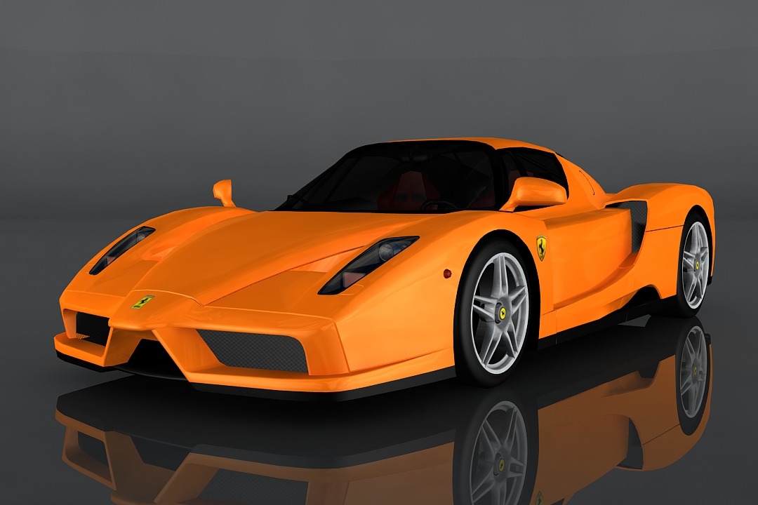 2002 Ferrari Enzo 3d model #186640 - TemplateMonster