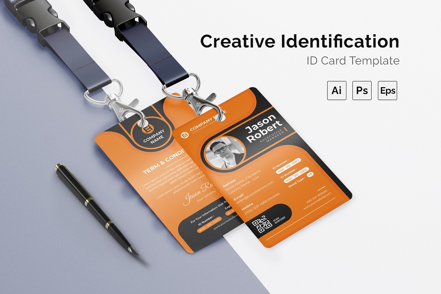 Creative Identification Id Card #188125 - TemplateMonster