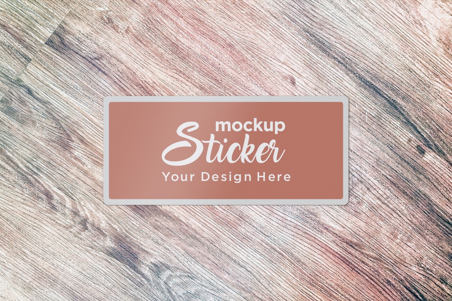 Square Sticker Mockup Template #188372 - TemplateMonster