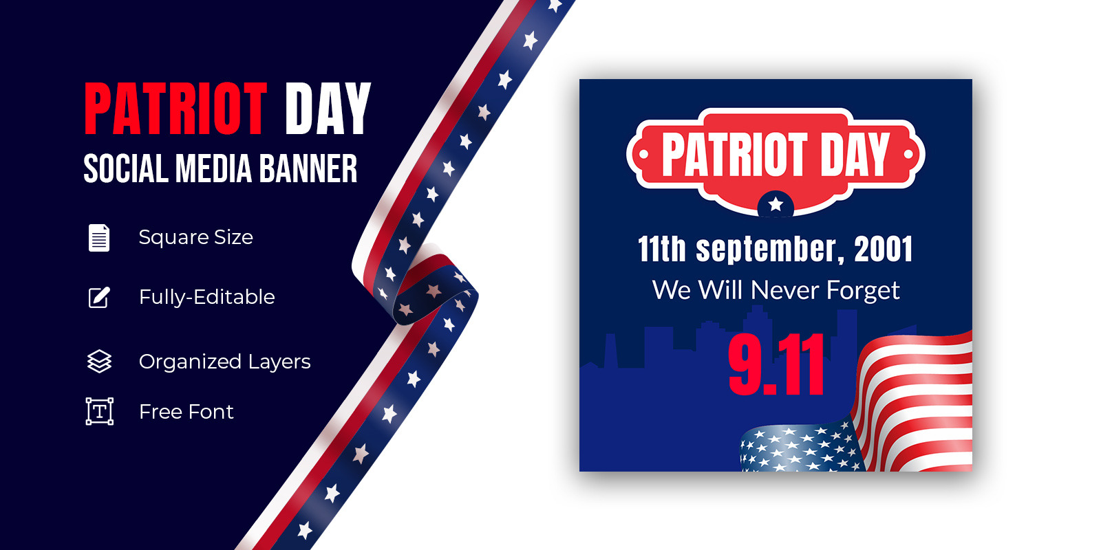 September 11 Conceptual Design 9/11 Attacks Poster Never Forget Social ...