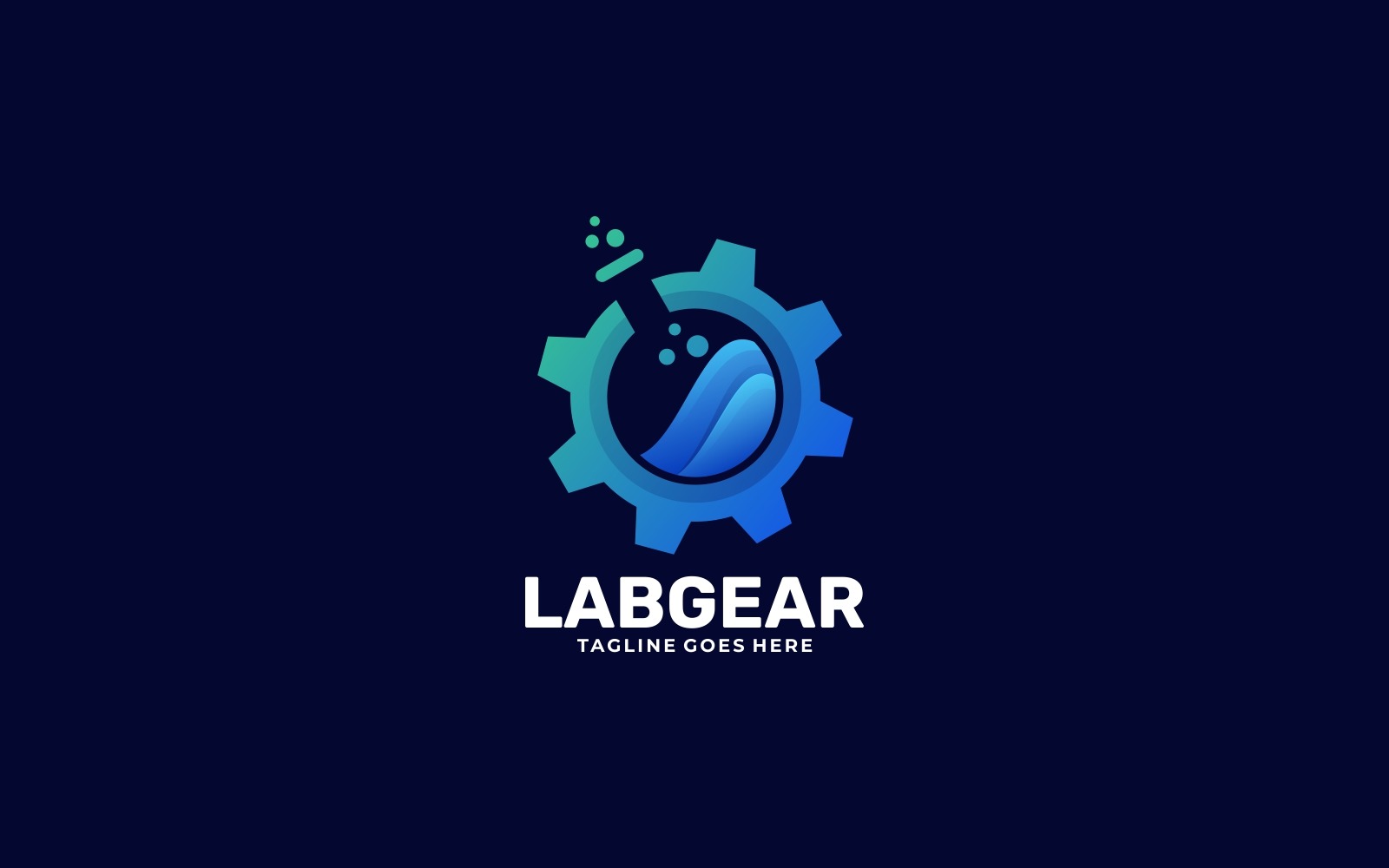 Lab Gear Gradient Logo Templatee #189976 - TemplateMonster