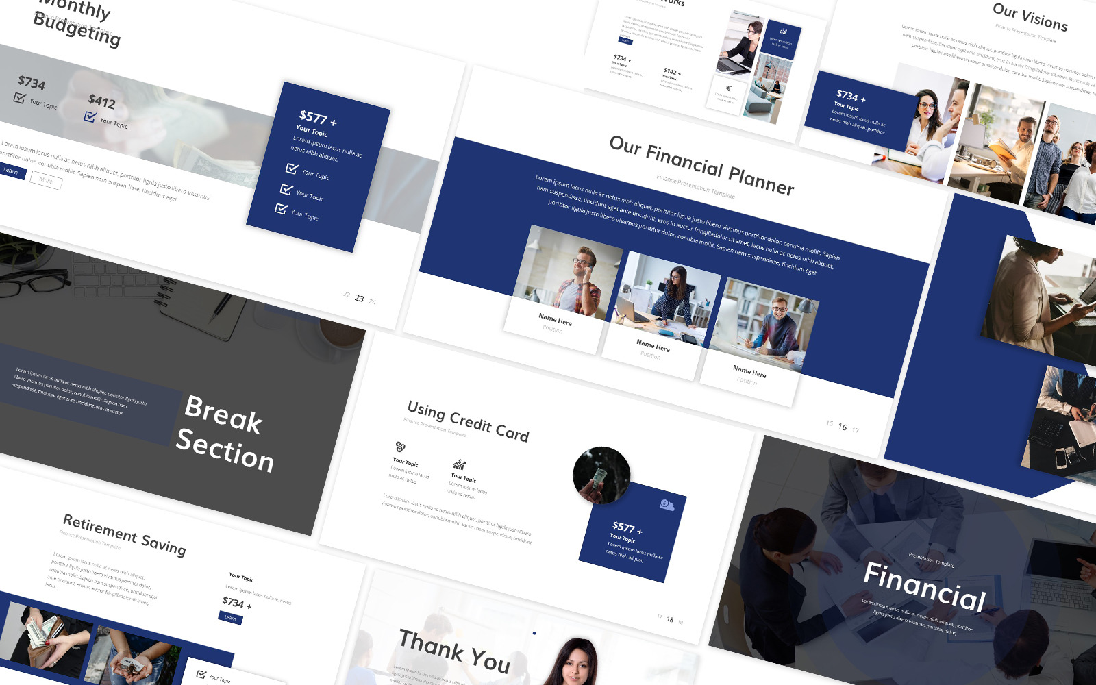 Finance Powerpoint Template #190712 - TemplateMonster