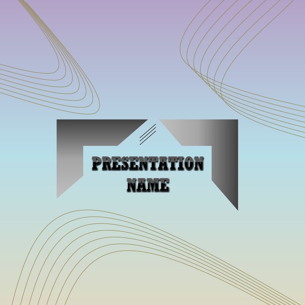 PowerPoint Template - Abstract Lines FREE - TemplateMonster