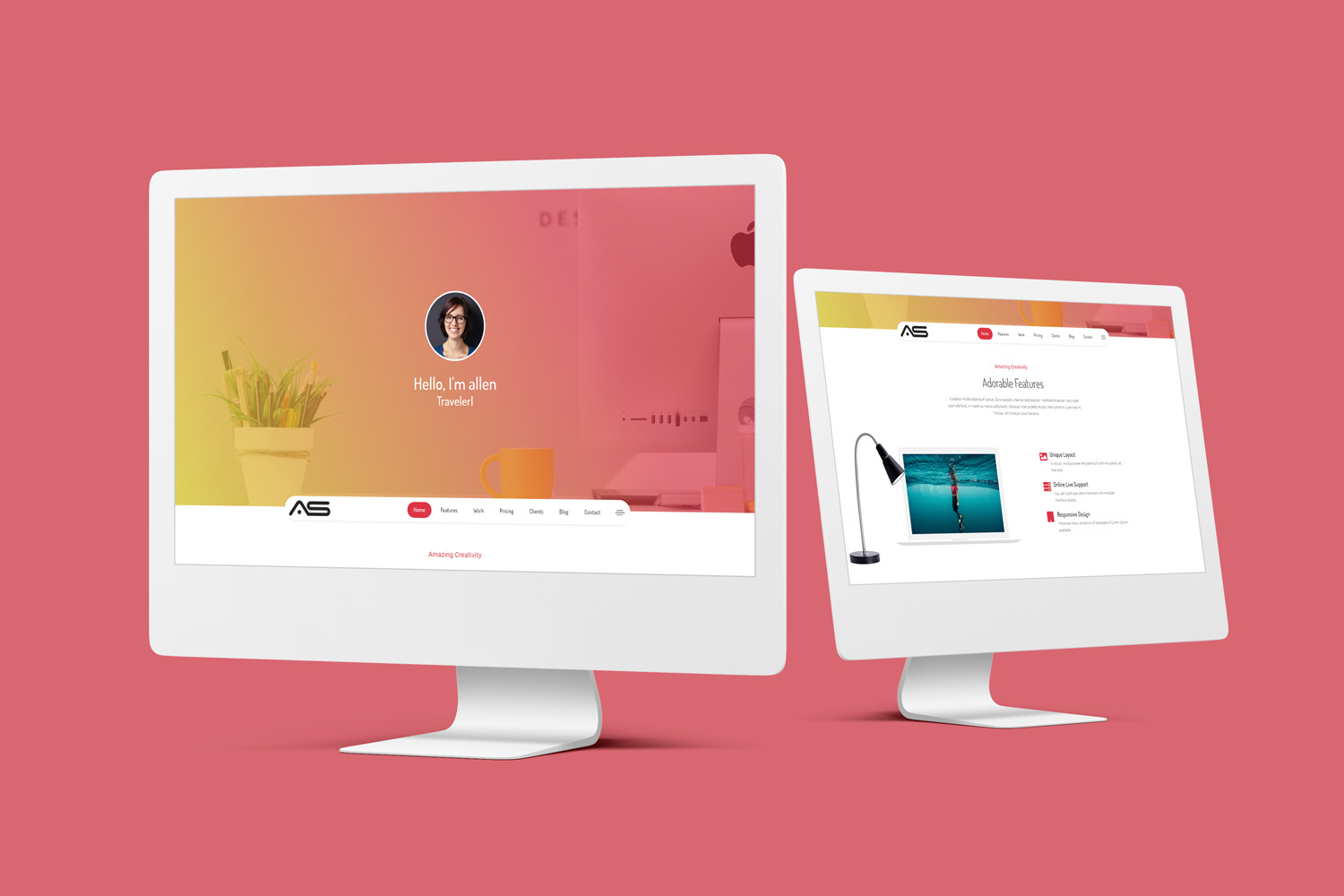 Habib | Personal Profile HTML5 Landing Page Template