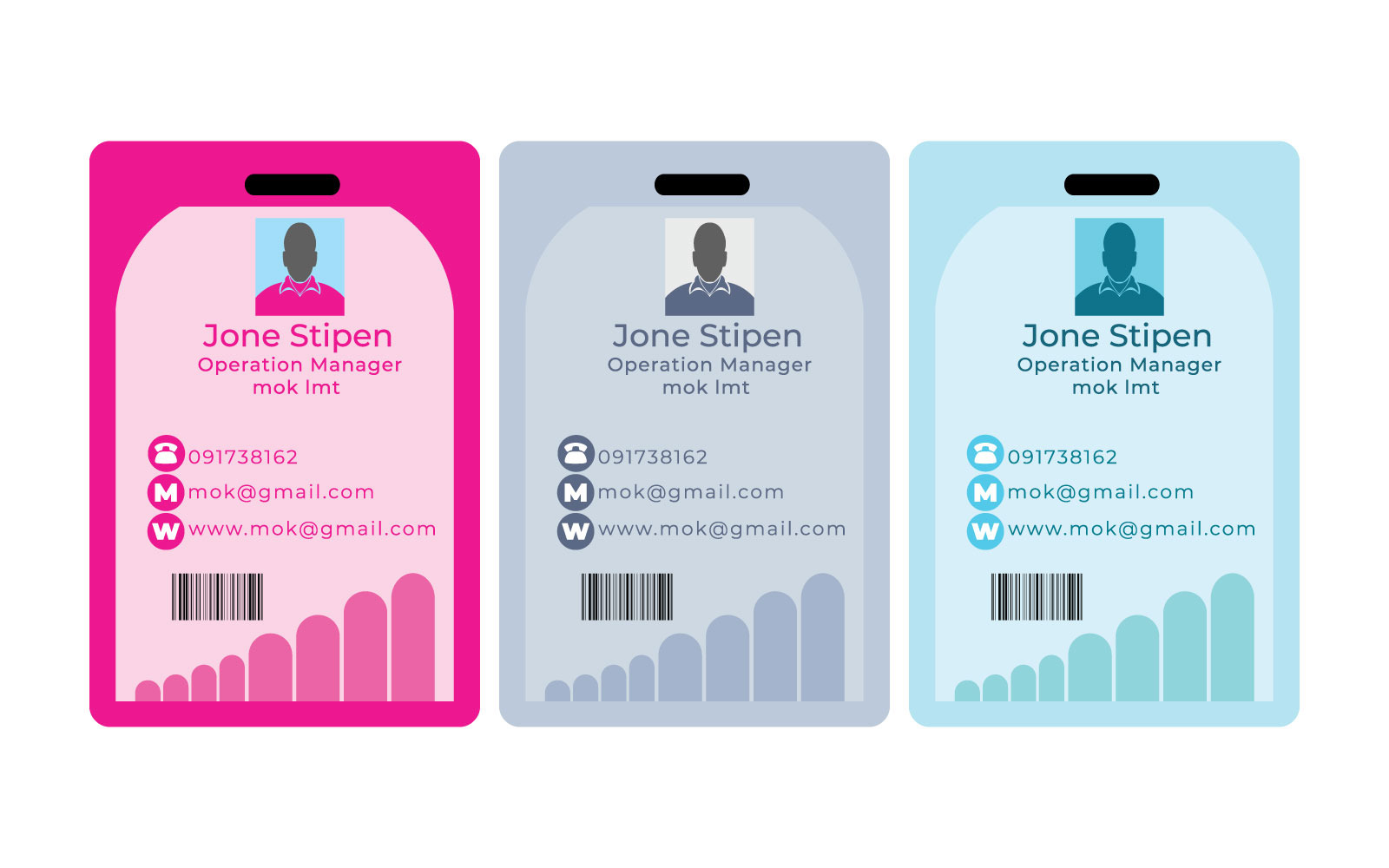 Manager identity Card Making #200724 - TemplateMonster
