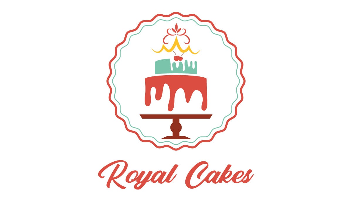 Royal Cakes Logo Template #203283 - TemplateMonster