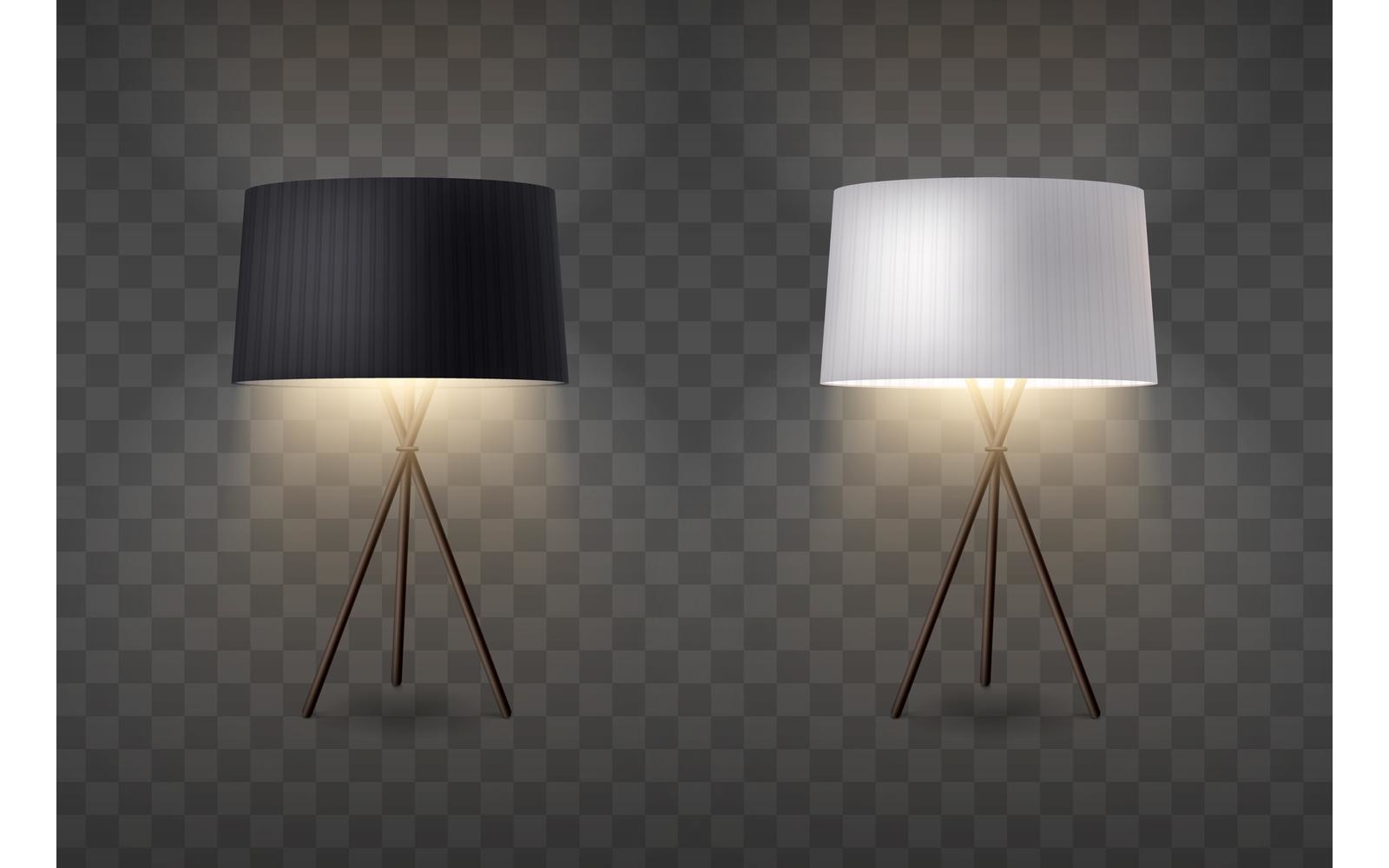 Lamp Realistic Vector Illustration Concept - TemplateMonster