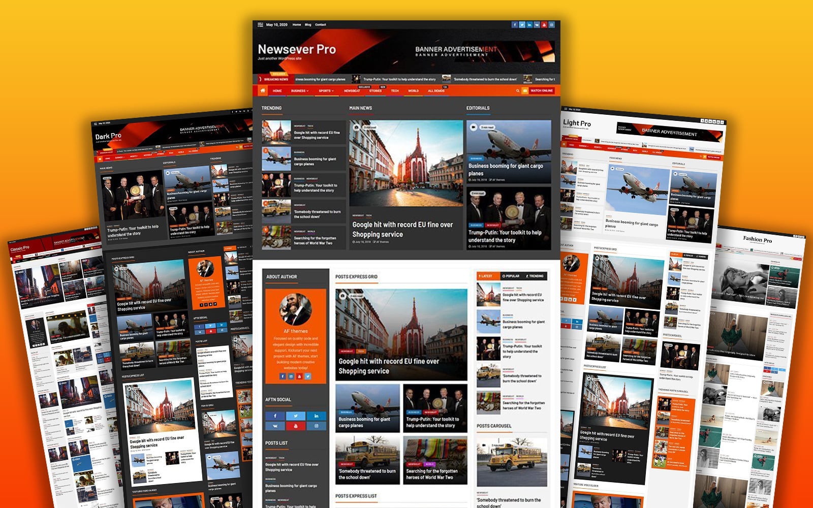 Newsever Pro – An ideal WordPress Theme for Best Responsive News and ...