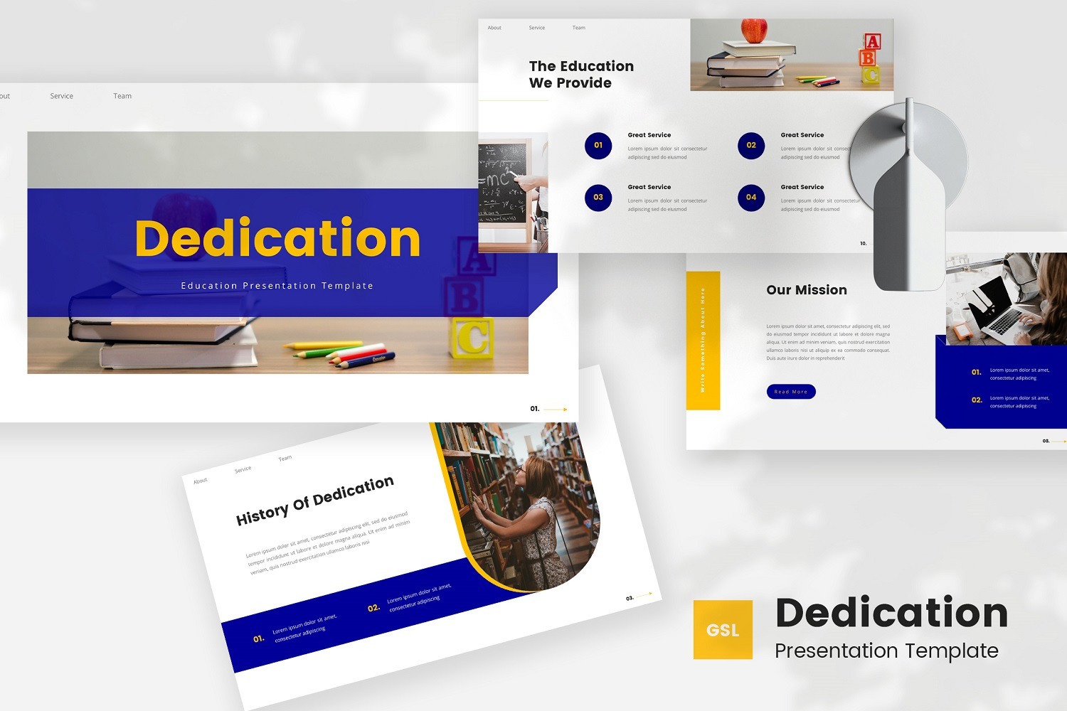 Dedication — Education Google Slides Template