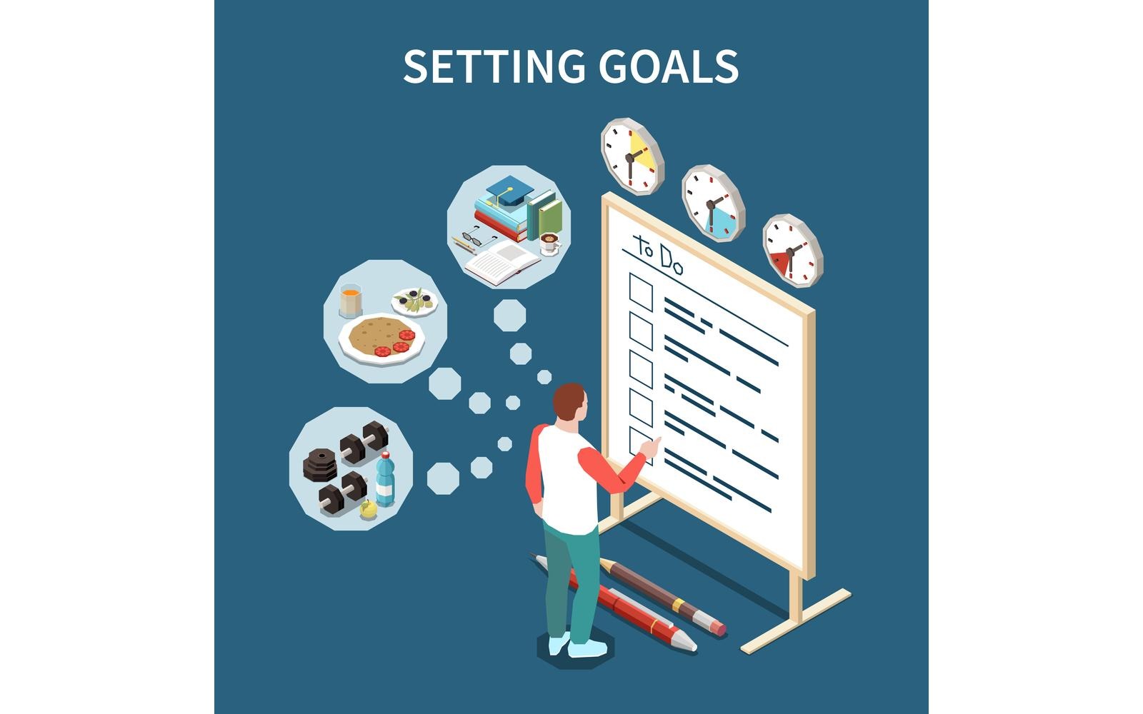 Personal Growth Self Development Isometric 201210904 Vector ...