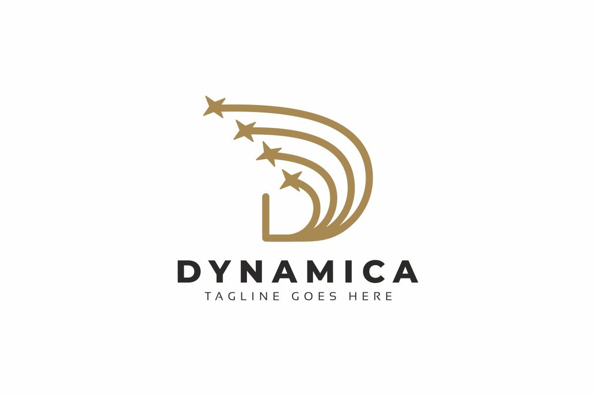 Dynamica D Letter Logo Template #216759 - TemplateMonster
