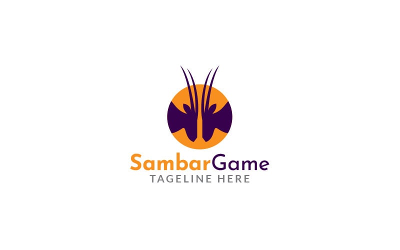 Sambar Game Logo Design Template #217569 - TemplateMonster