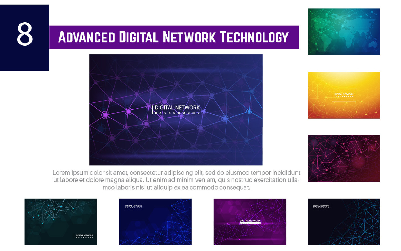 8 Advanced Digital Network Technology - TemplateMonster