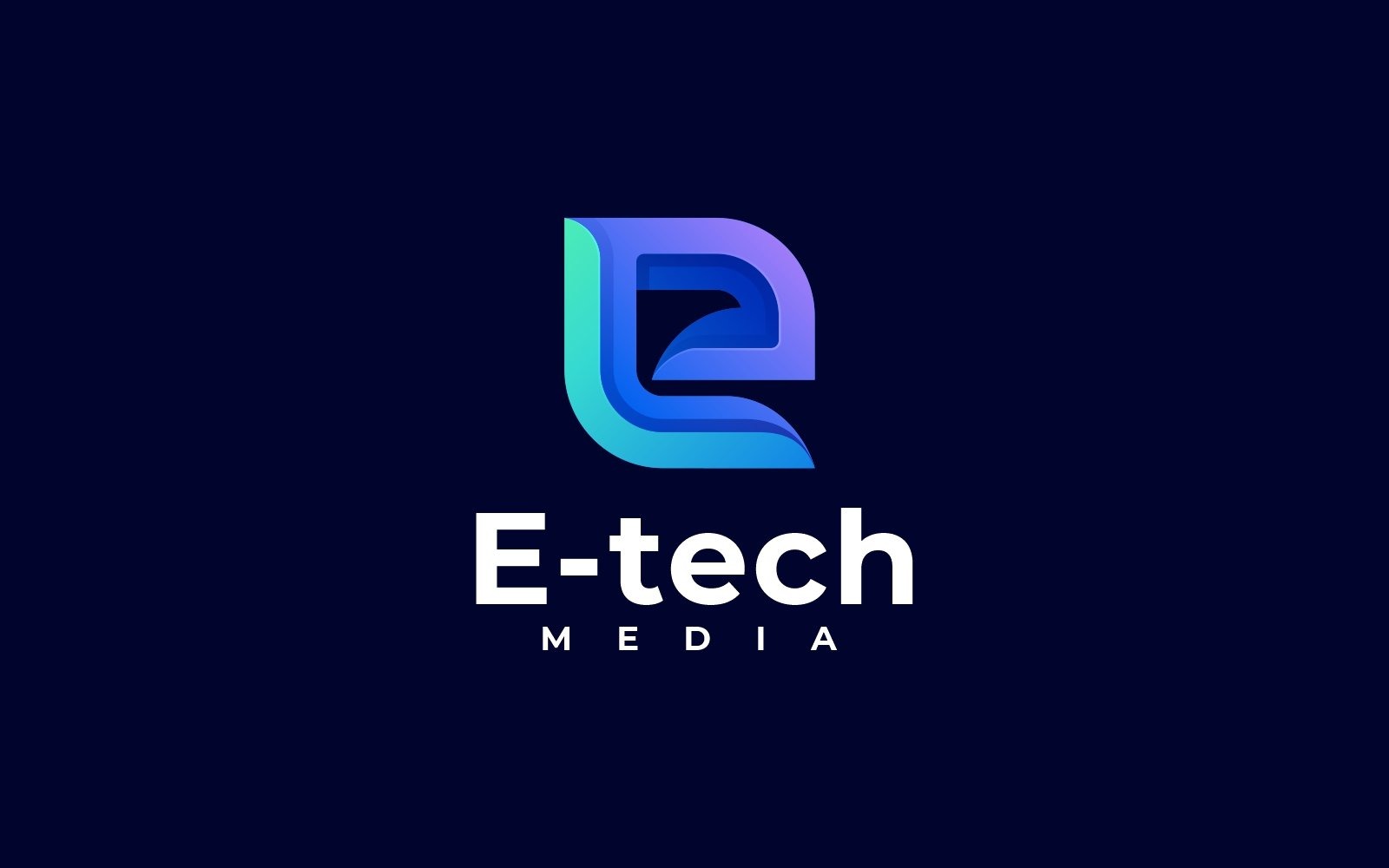 Letter E Gradient Color Logo Style #219392 - TemplateMonster
