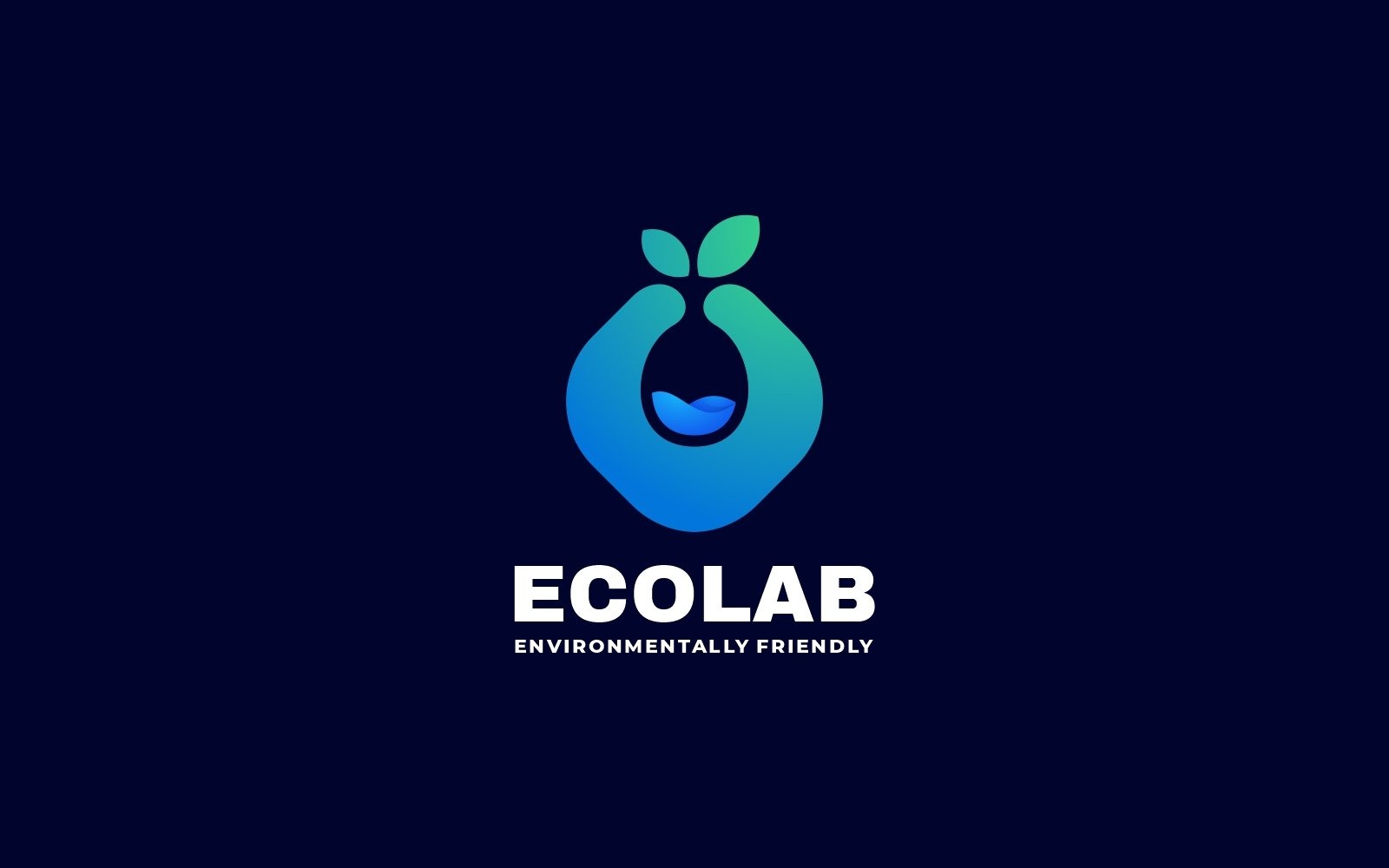 Ecolab Gradient Logo Style #219629 - TemplateMonster