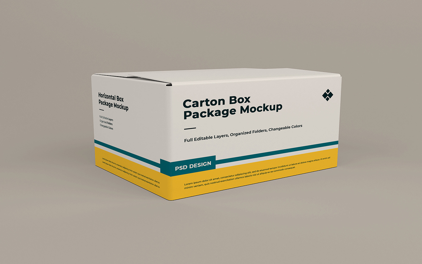 Cardboard Box Mockup Vol.2 #220292 - TemplateMonster