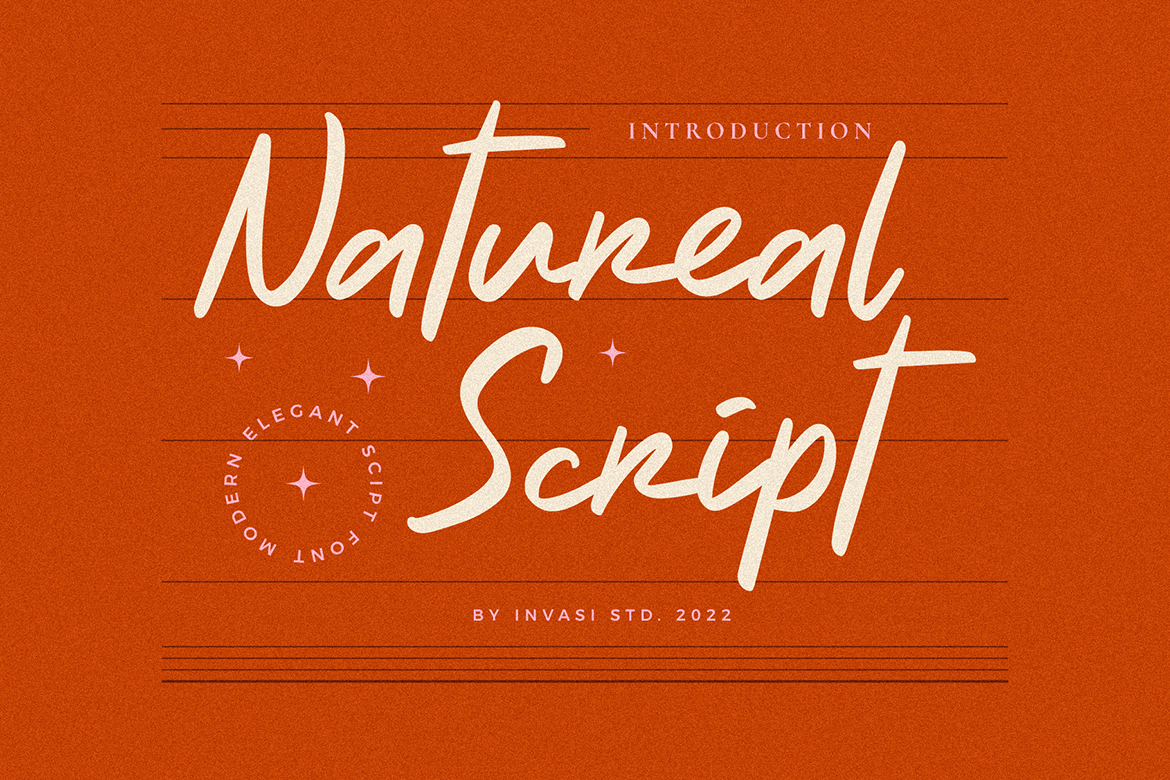 Natureal Script - Elegant Font #223696 - TemplateMonster