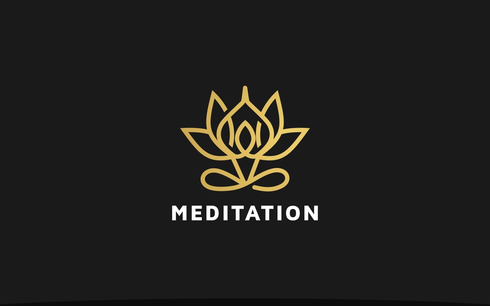 Meditation Lotus Zen Logo Template #227533 - TemplateMonster