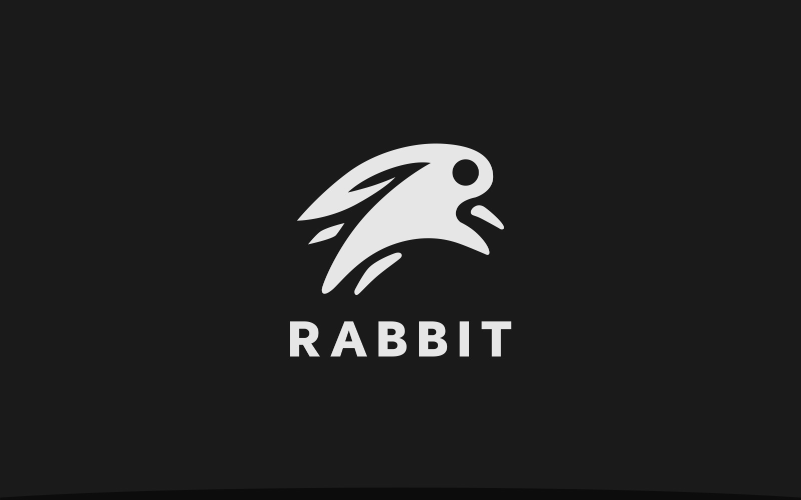 Jumping Rabbit Logo Template #227662 - TemplateMonster
