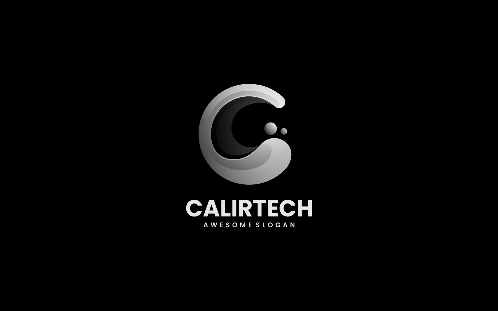Letter C Tech Gradient Logo #231860 - TemplateMonster
