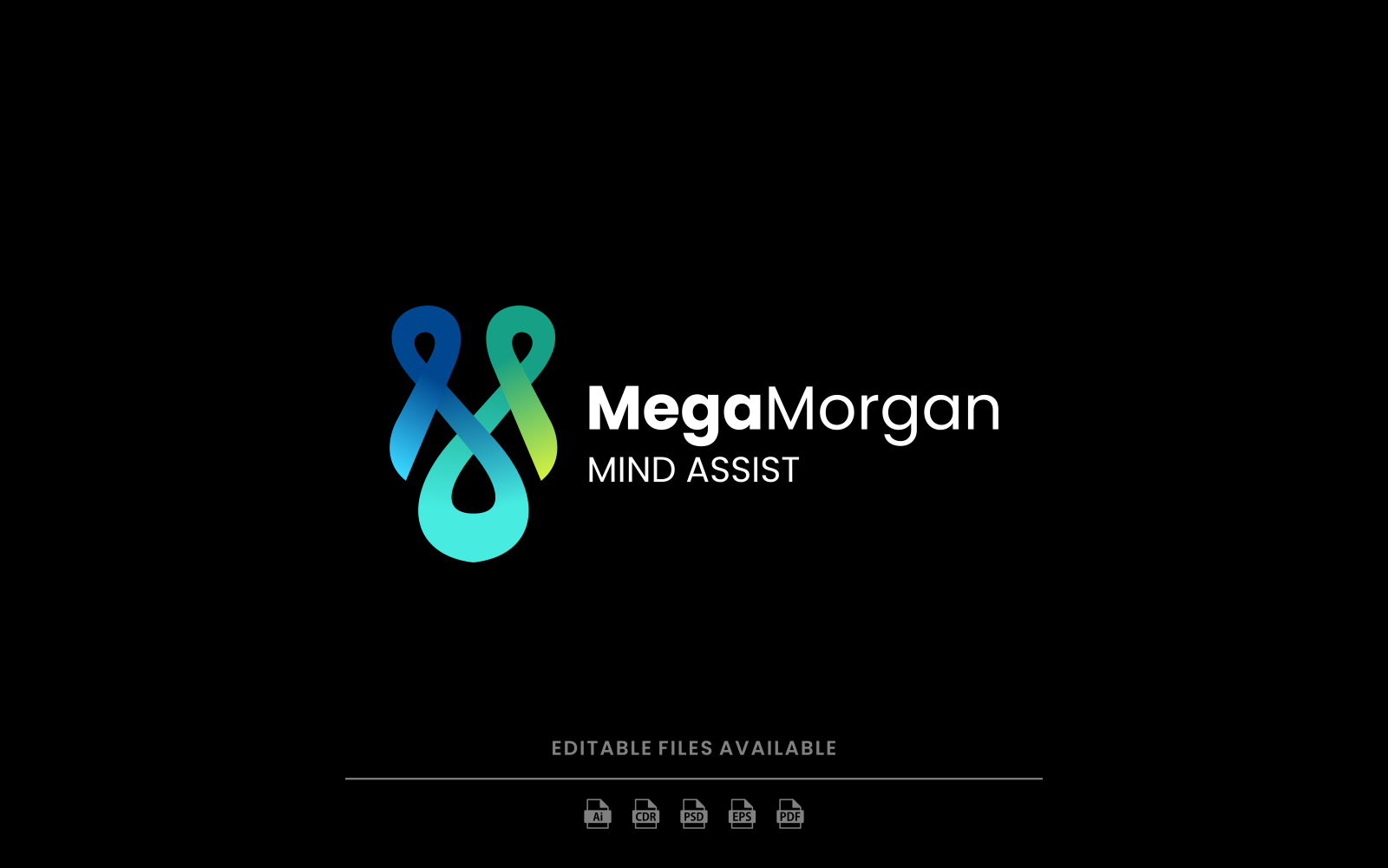 Letter M Gradient Logo Design #235883 - TemplateMonster