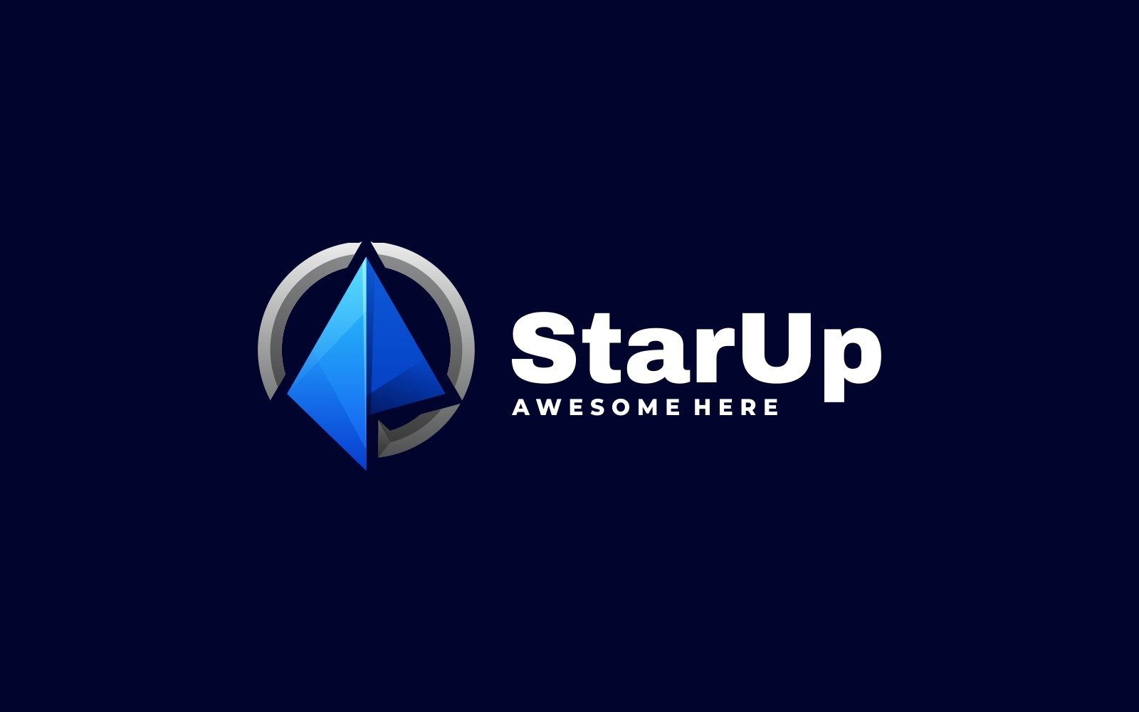Star Up Gradient Logo Style #236405 - TemplateMonster