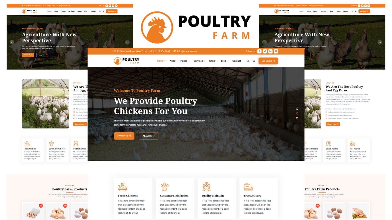Poultryfarm - Poultry Farm HTML5 Template - TemplateMonster