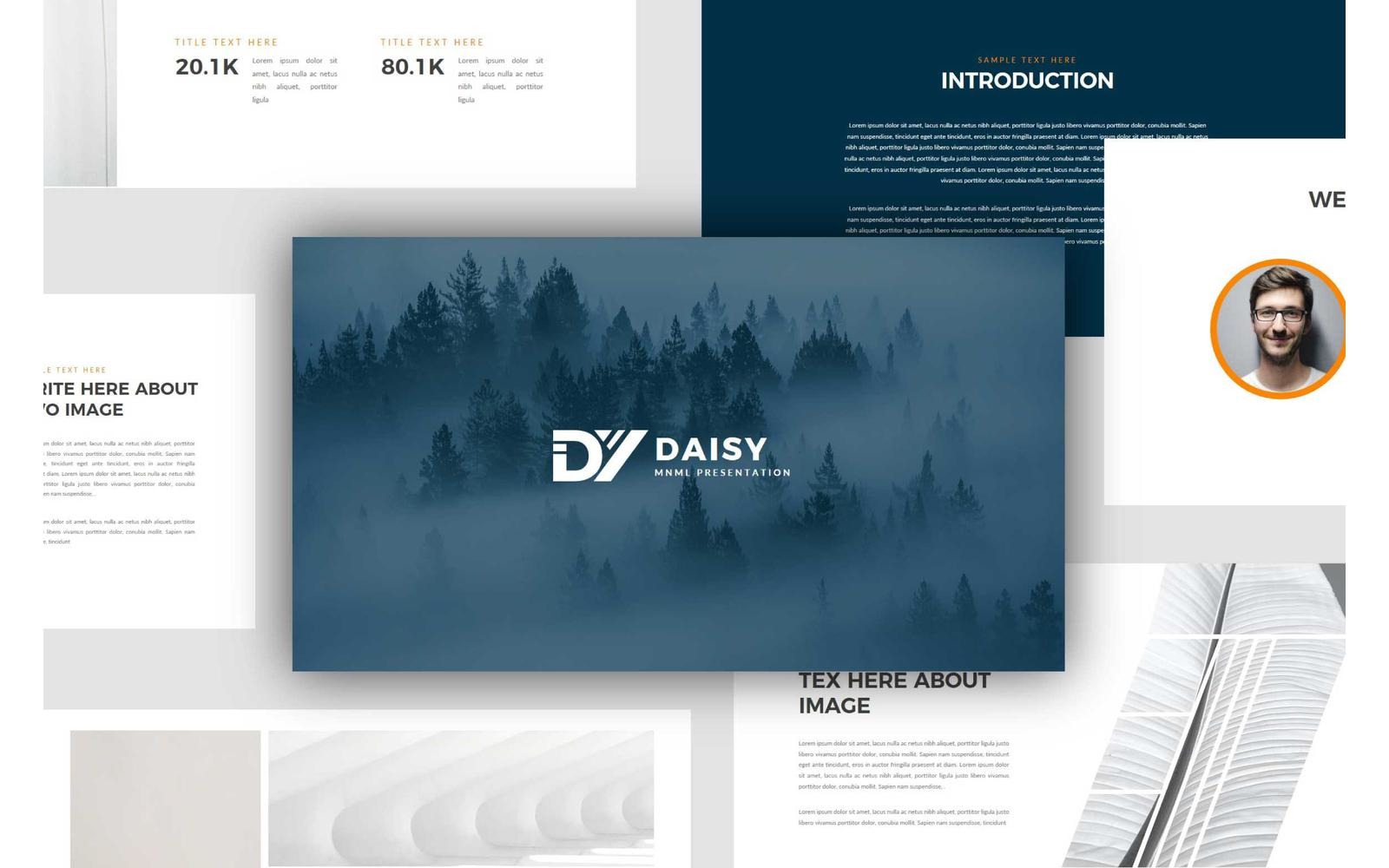 Daisy PowerPoint Presentation Template - TemplateMonster