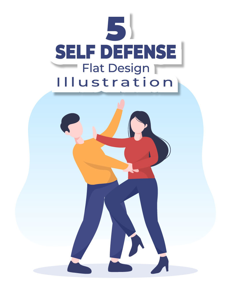 5 Self Defense Practice Illustration - TemplateMonster